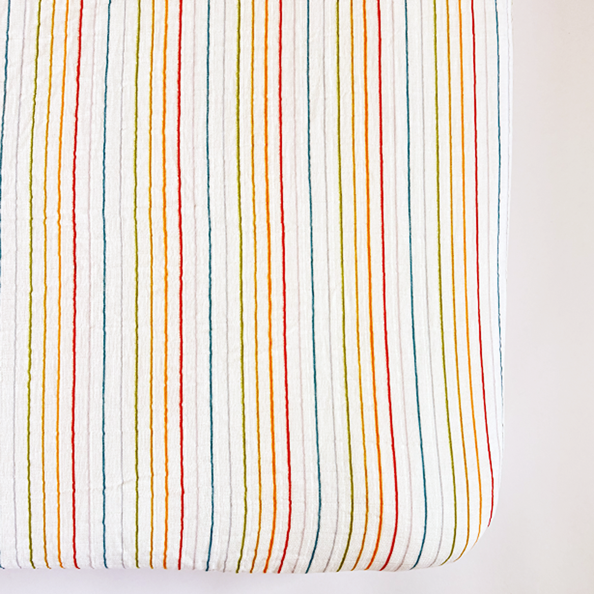 Rainbow Stripe Crib Sheet – Urban Baby Co.