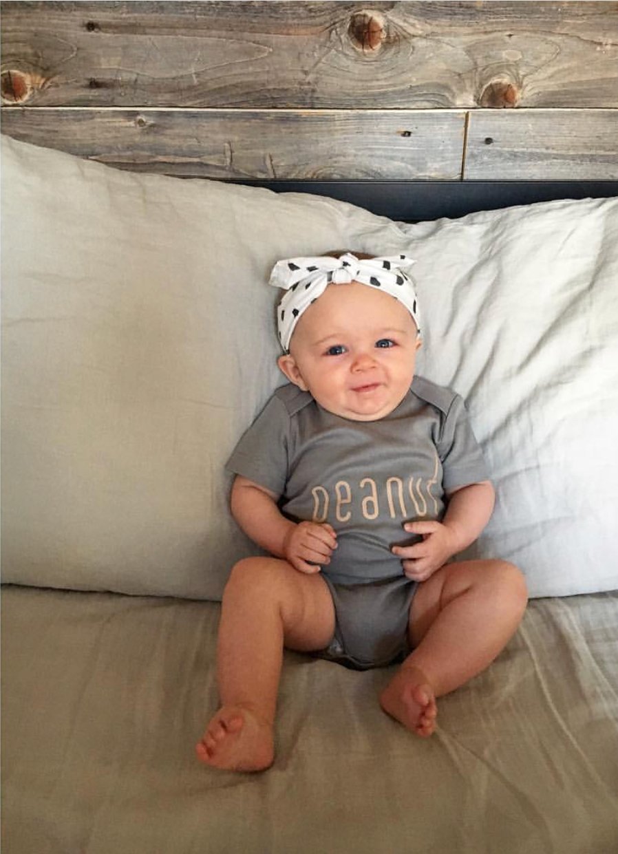 Peanut Organic Baby Onesie® – Urban Baby Co.