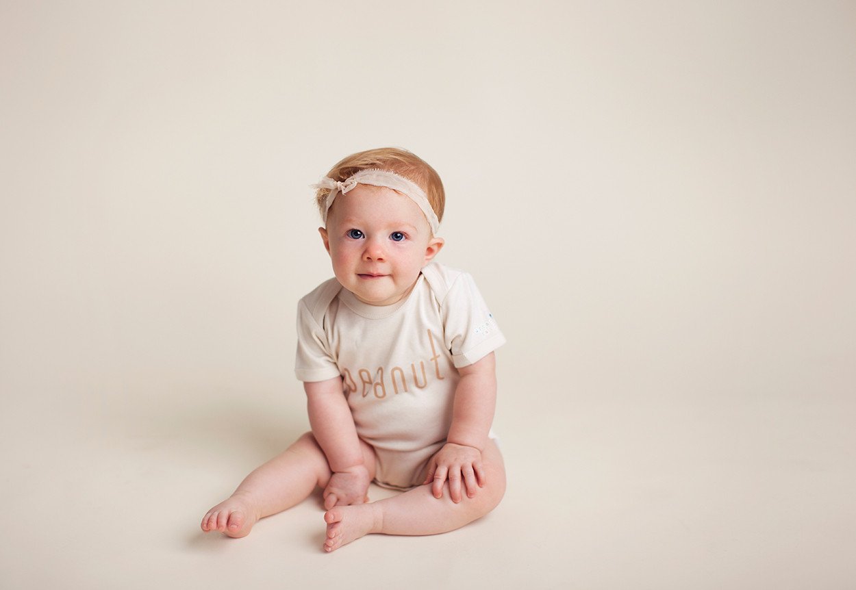Peanut Organic Baby Onesie® – Urban Baby Co.