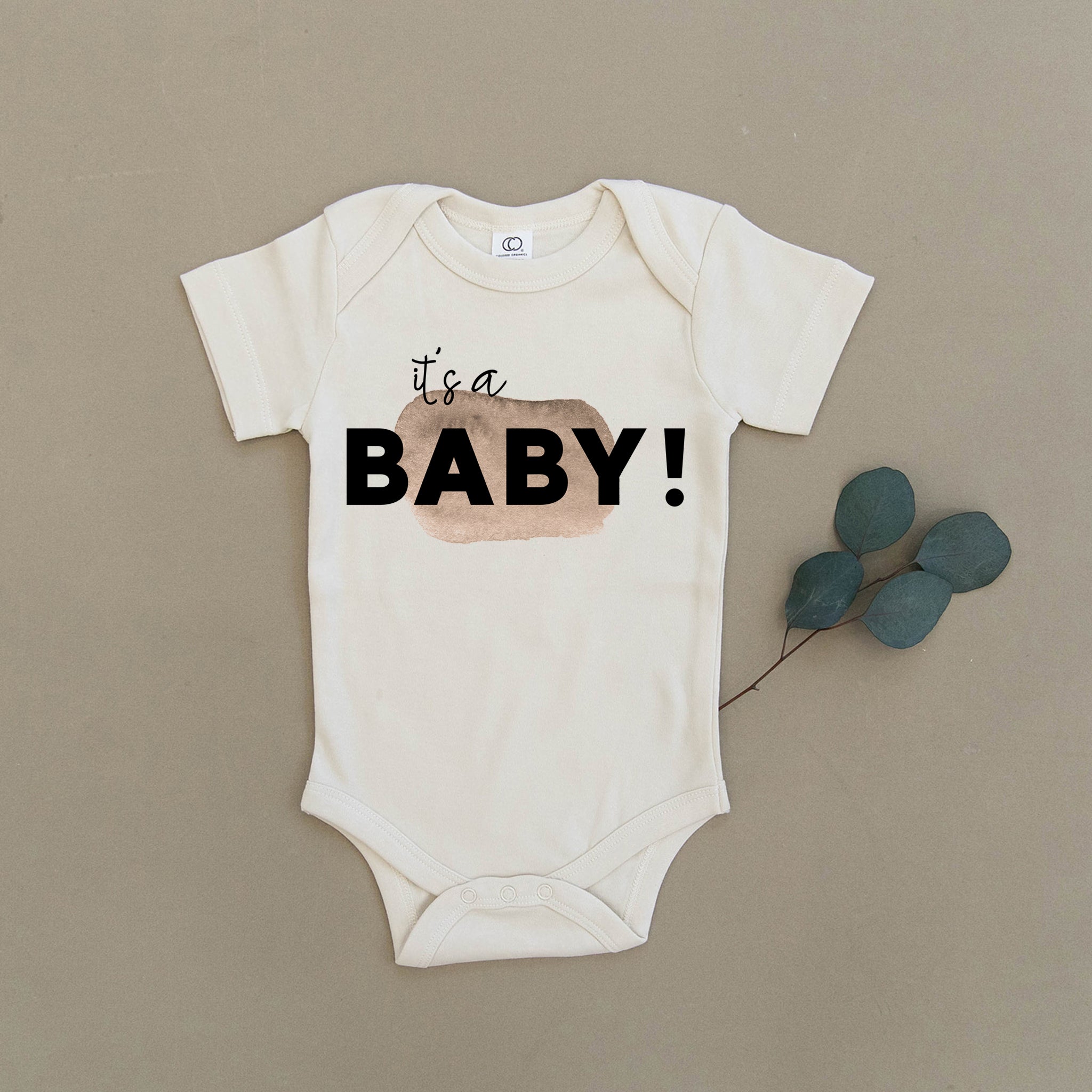 It's a Baby Organic Baby Onesie® – Urban Baby Co.